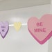 Candy Hearts Banner | Valentines Day Party Bunting | Instant Digital ...
