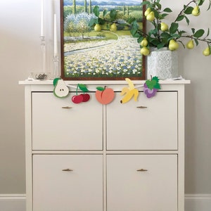 Fruit Banner | Summer Bunting | Classroom Garland | Instant Digital ...