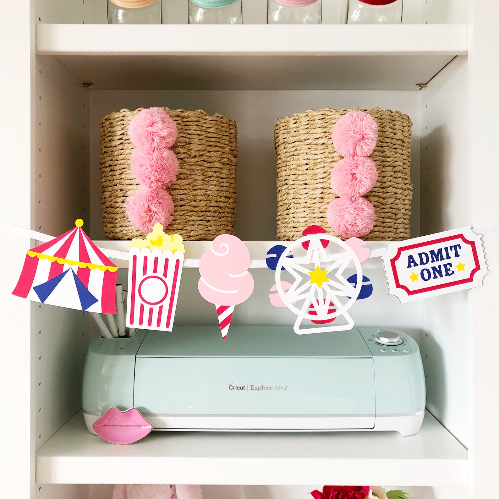 Carnival Banner | Circus Fair Bunting | Instant Digital Download SVG ...