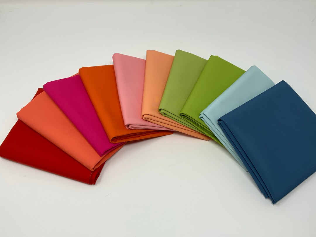 Custom Make Your Own Bundle Riley Blake Designs Fabric Solids | Choose ...