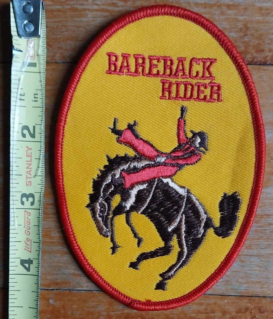 Bareback Rider Horse Cowboy Western NFR Rodeo Collectors Patch - Etsy