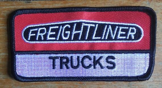 Vintage Freightliner Trucks Uniform Hat Jacket Patch - Gem