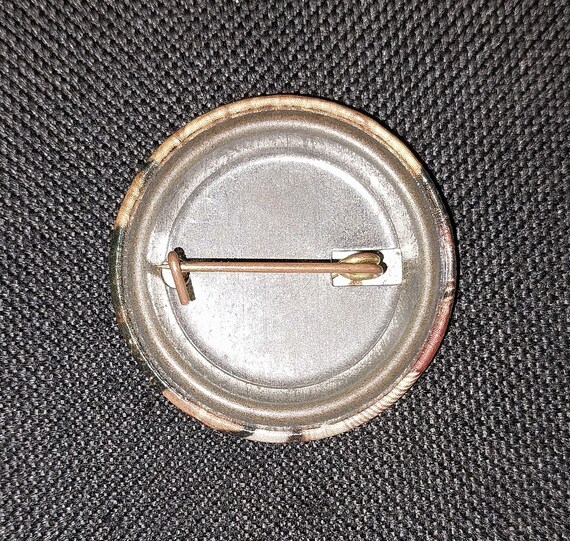 ZZ Top Vintage 80s Rock Band Album Eliminator Pin But… - Gem