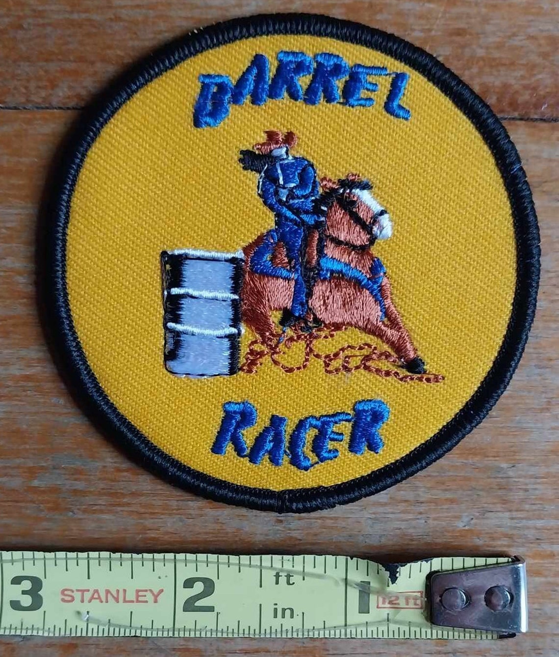 Barrel Racer Horse Cowboy Cowgirl Western NFR Rodeo Collectors Patch - Etsy