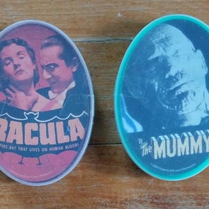 Lot of 2 Creepy Classics Playing Cards Dracula and the Mummy - Sealed ...