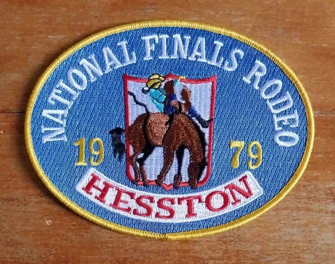 NFR HESSTON 1979 National Finals Rodeo Collectors Patch - Etsy