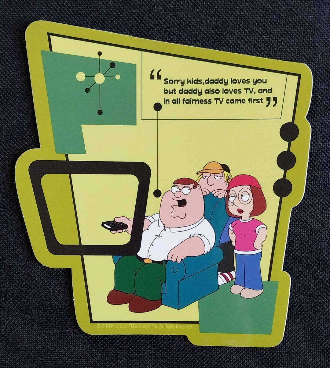 The Family Guy TV Show Movie Film Licensed Decal Sticker - Sorry Kids ...