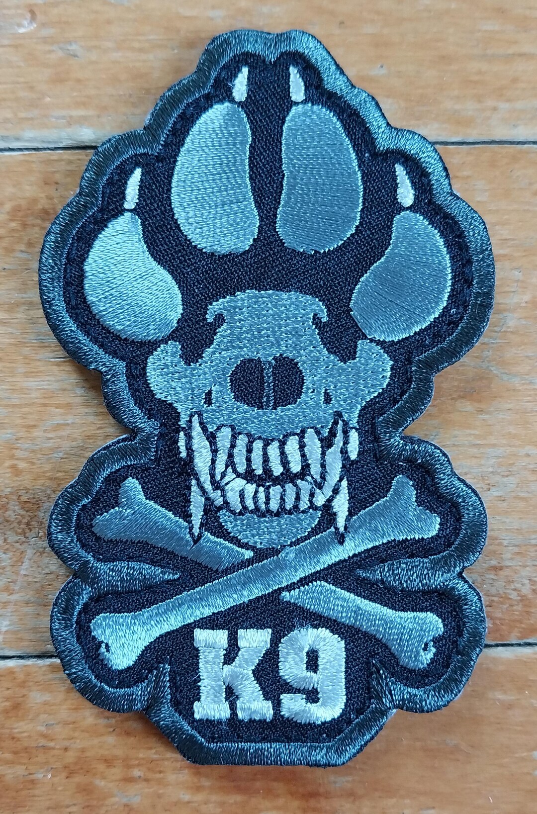 Embroidered K9 Dog Handler ~ Hook Backing ~ Morale Tac Patch ~ ACU - Etsy