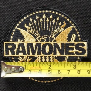 RAMONES Punk Rock Licensed Music Band Patch - Gold Eagle - Etsy