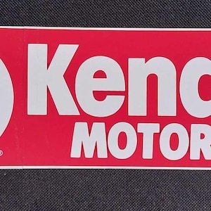 Vintage Kendall Motor Oil Bumper Sticker Decal Drag Racing NHRA - Etsy