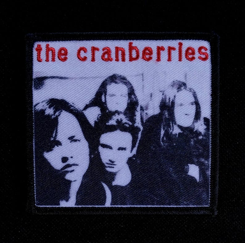 Licensed the CRANBERRIES Stencil Alternative Indie Rock Music Iron on ...
