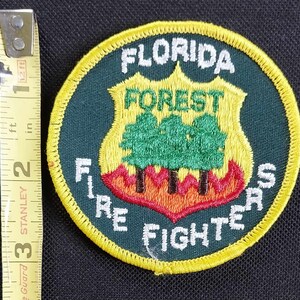 Vintage Smoke Jumpers Florida Forest Fire Fighters Collectors Patch - Etsy