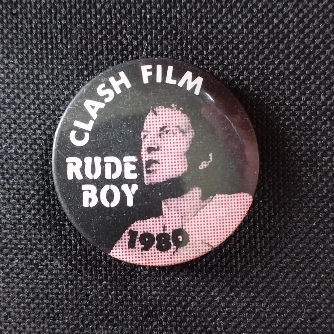 True Vintage Original Rude Boy Movie Film UK Punk Band Group the Clash ...