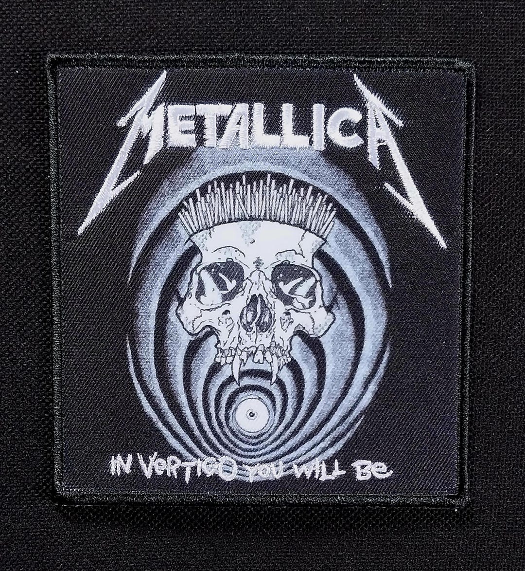 Licensed METALLICA Vertigo Band Album Song Art Band Music Patch - Iron ...