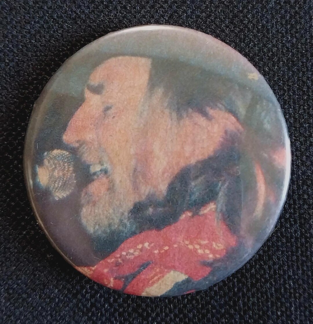 Rare Willie Nelson Outlaw Country Singer Band Vintage Pin Pinback ...