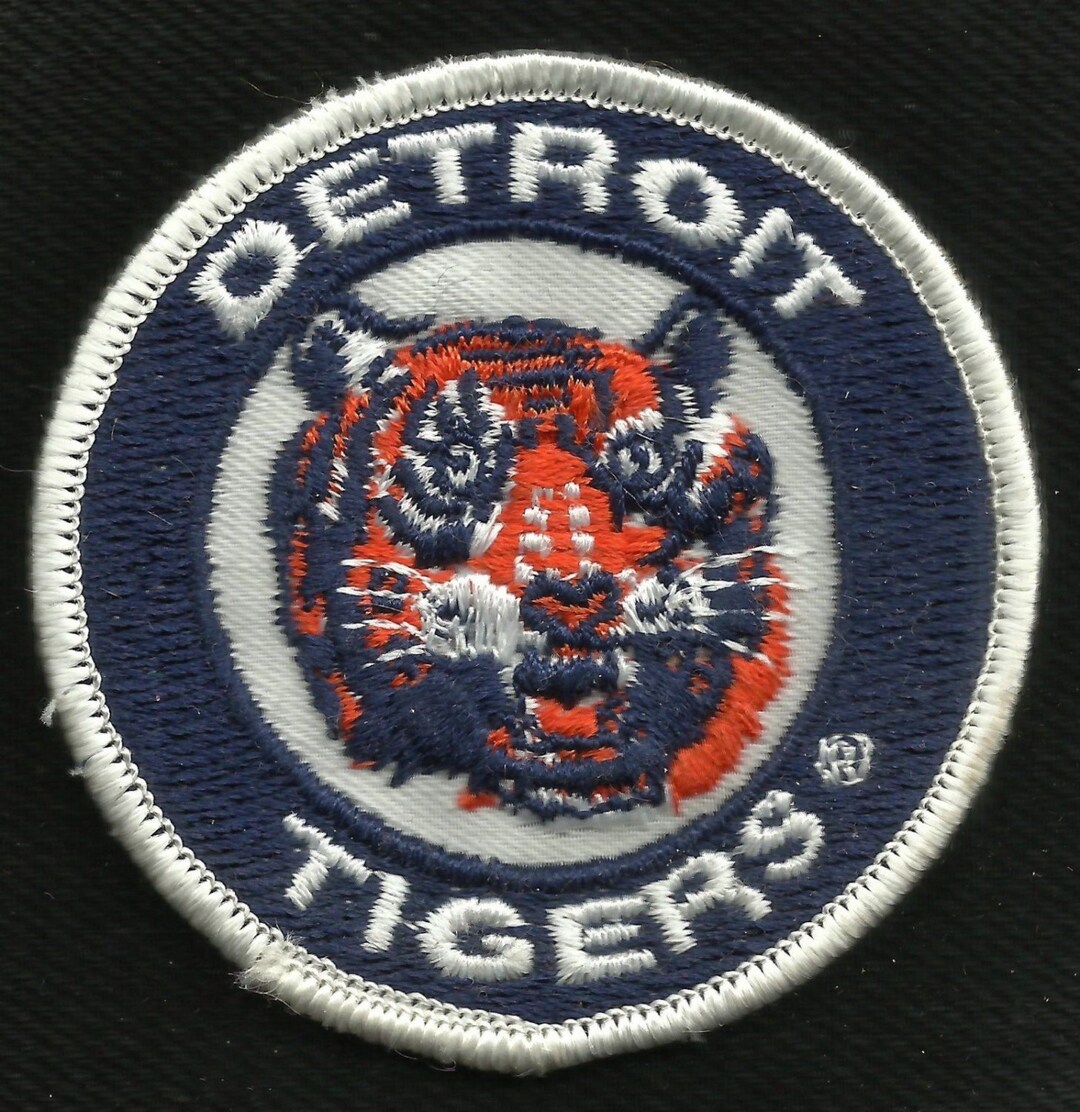 Vintage DETROIT TIGERS MLB New Old Stock Baseball Collectors Patch - Etsy