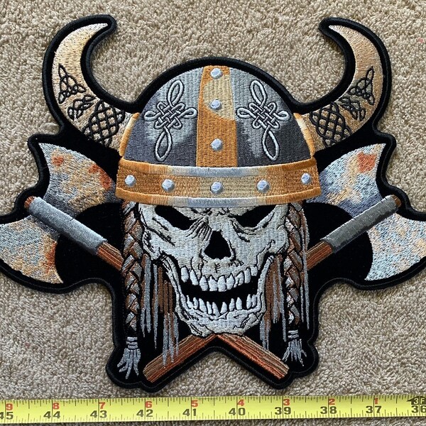Viking Back Patch - Etsy