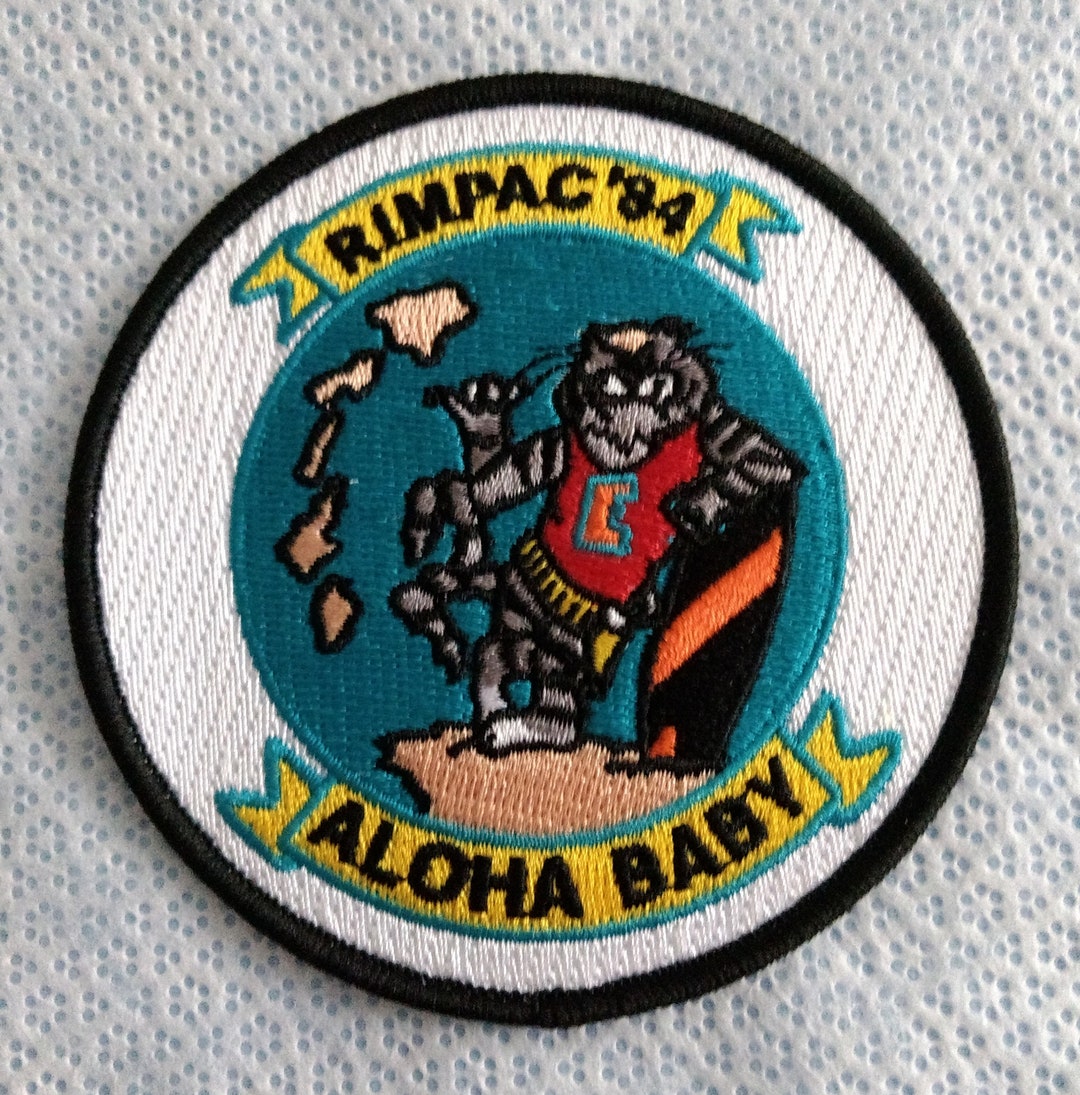 RIMPAC '84 F-14 Tomcat - Aloha Baby - Collectors Patch - Etsy