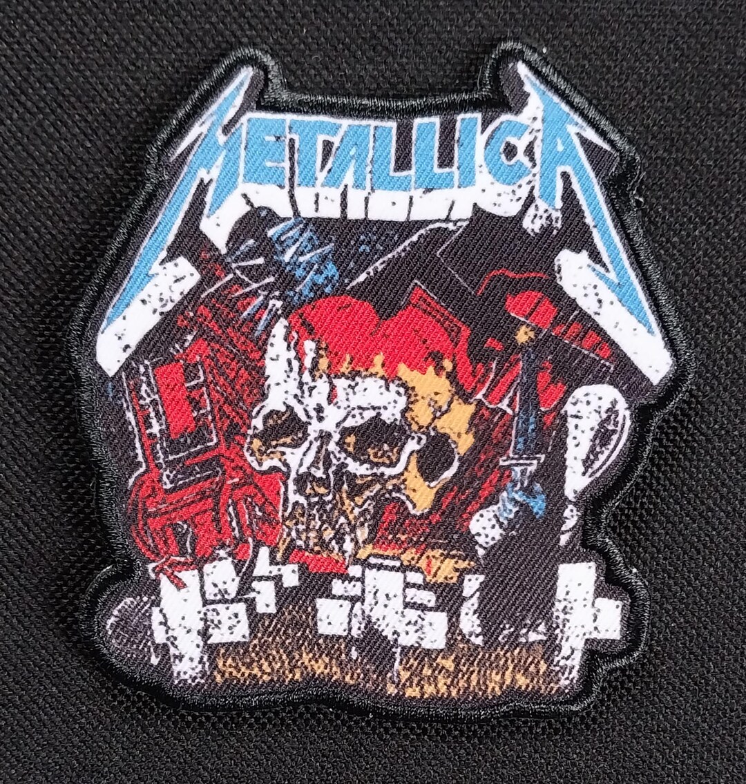 Licensed METALLICA Master OF Puppets Skull Band Album Art Band Music ...