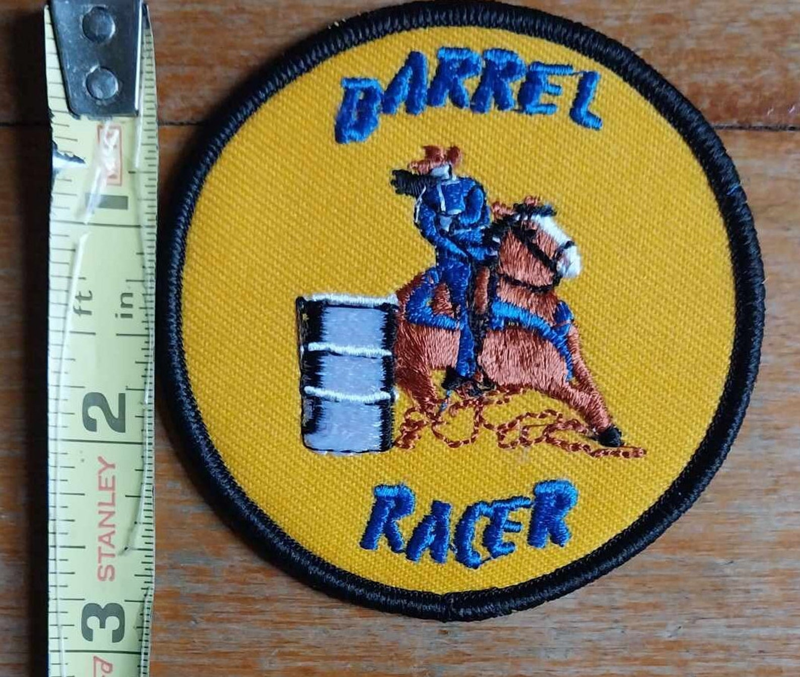 Barrel Racer Horse Cowboy Cowgirl Western NFR Rodeo Collectors Patch - Etsy
