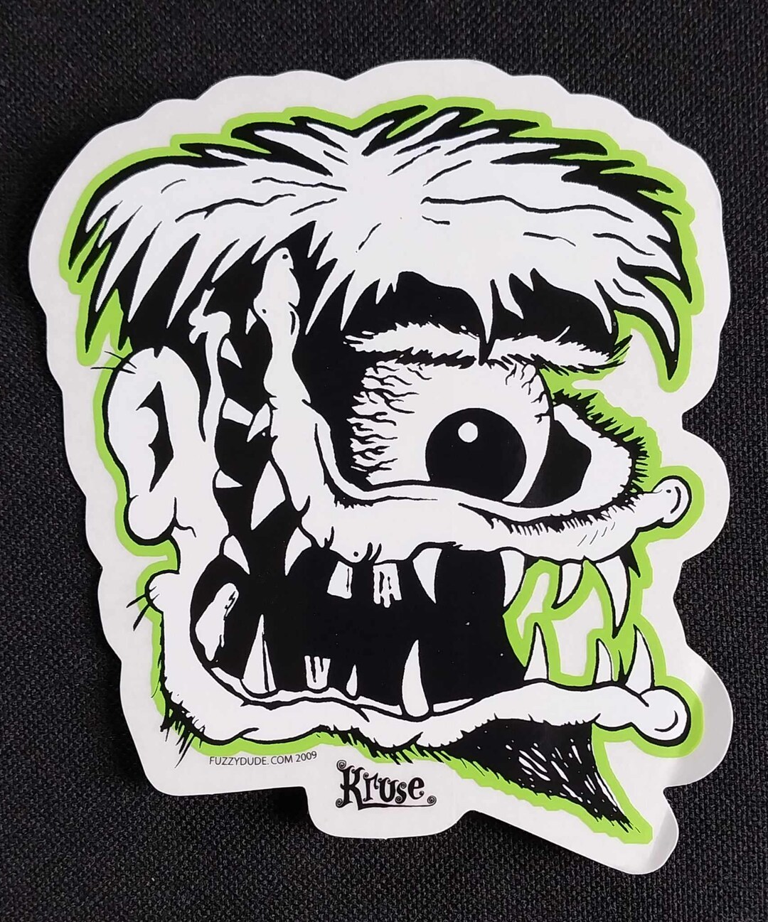 Ace Fink Monster Licensed KRUSE Hot Rod Rockabilly Sticker Decal - Etsy
