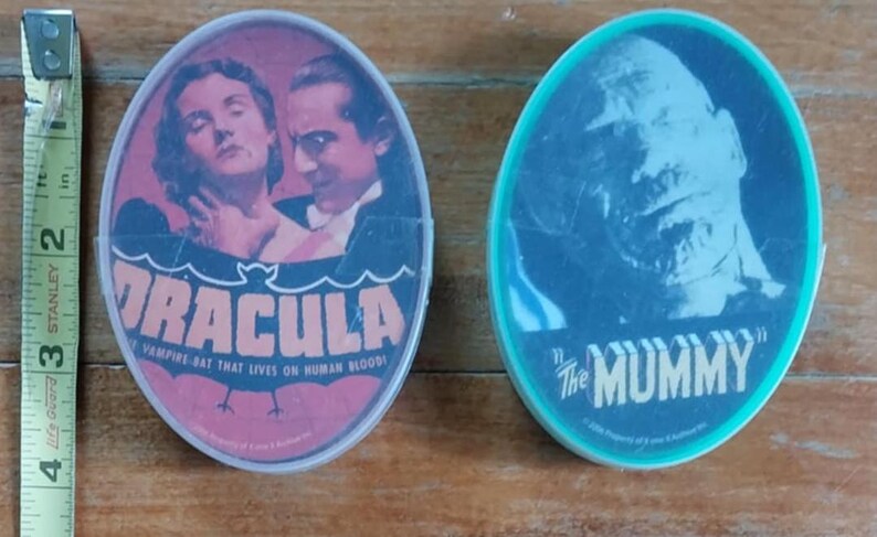 Lot of 2 Creepy Classics Playing Cards Dracula and the Mummy - Sealed ...
