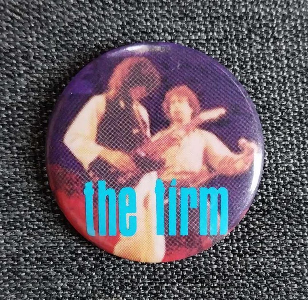 The Firm Vintage 80s Classic Rock Supergroup Band Pin Button Badge - Etsy