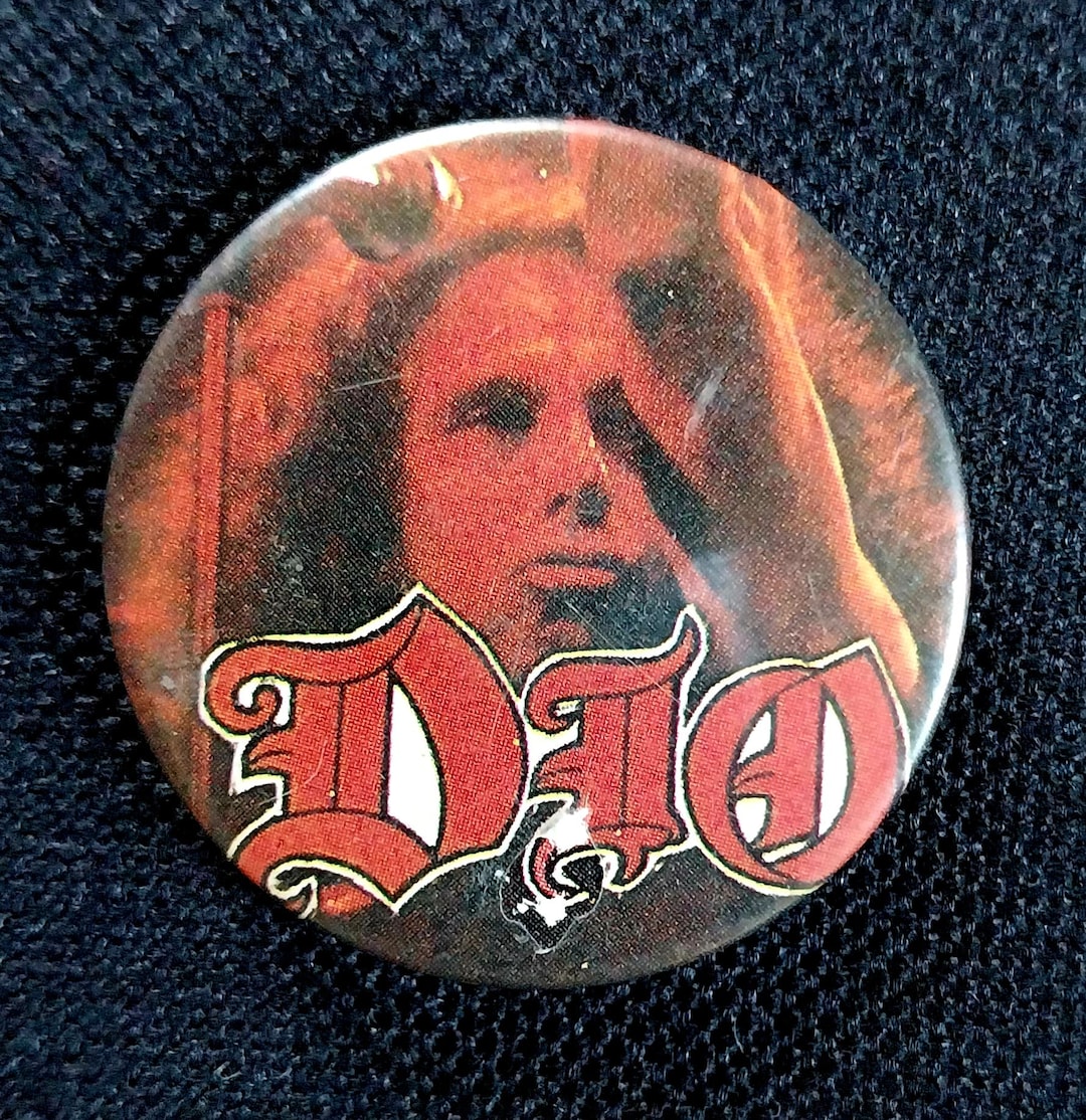 True Vintage 1980's Original DIO Ronnie James Dio Heavy Metal Band ...
