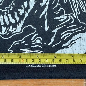 Licensed the EXPLOITED Mohawk Skull Punk Rock Large Sew on Battle ...