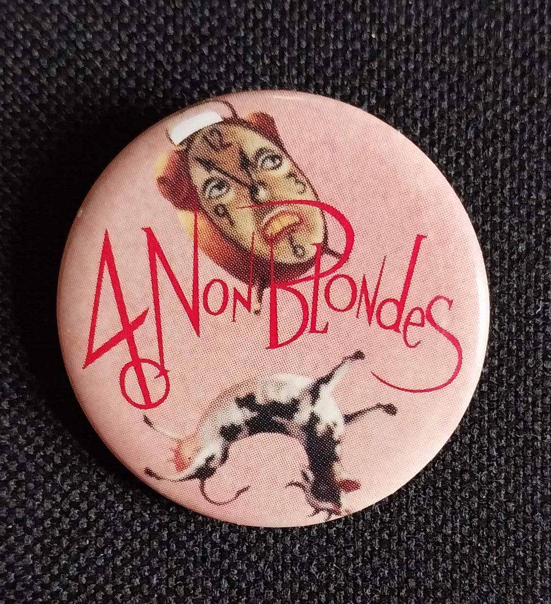 4 Non Blondes Vintage 90s Alternative Rock Band Music Album Pin Button ...