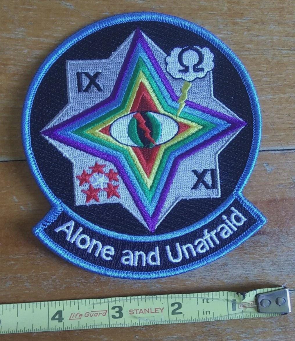 Desert Prowler Alone and Unafraid Collectors Patch - Etsy