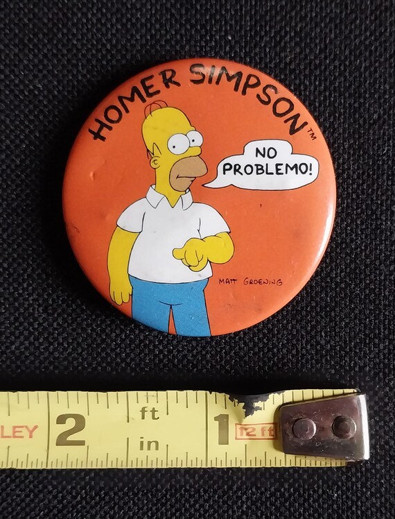 Homer Simpson No Problemo! Vintage 80s Classic The Si… - Gem