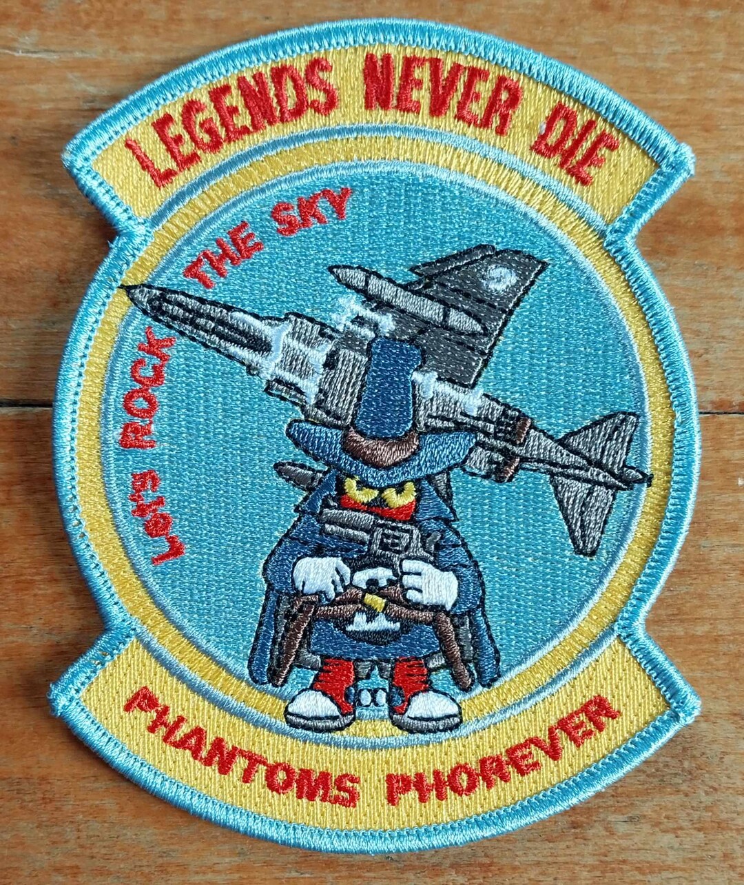 F-4 Phantom II Phantoms Phorever Legends Never Die Let's Rock the Sky ...