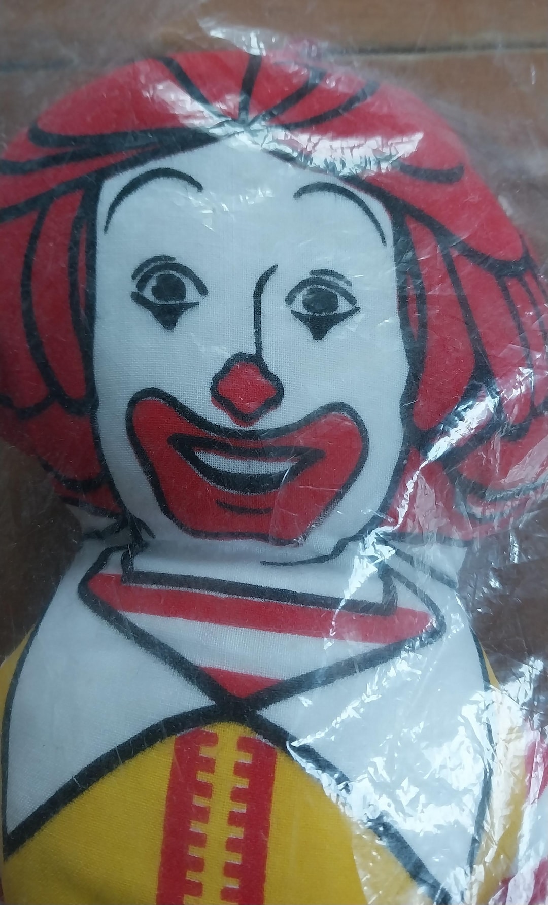 Vintage Mcdonald's 13" Ronald Mcdonald Fast Food Advertising Stuffed ...