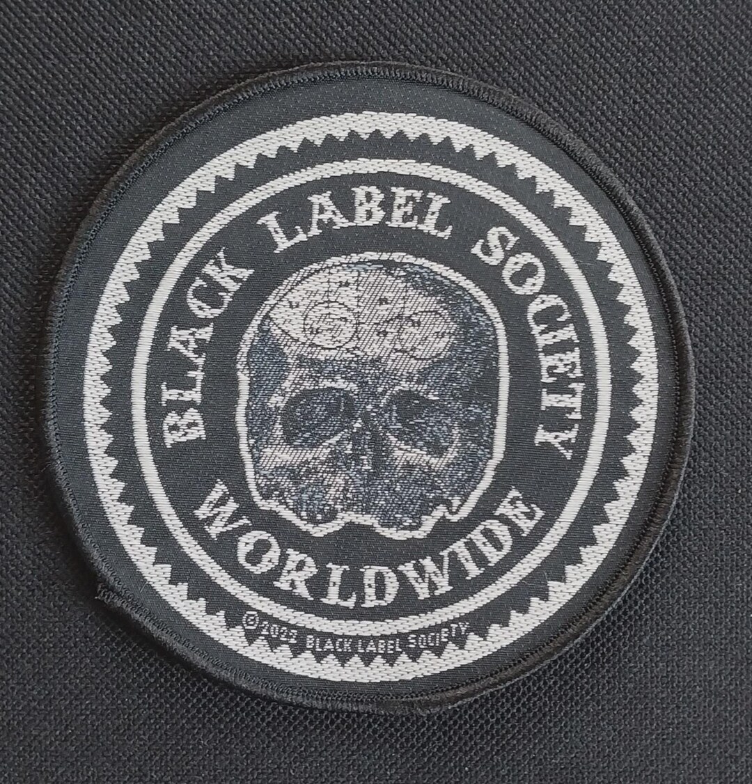Licensed Black Label Society World Wide Band Music Battle Jacket Patch ...