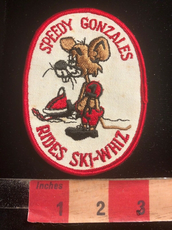 Vtg 1970s SPEEDY Gonzales Rides Ski-whiz Snowmobile Cartoon - Etsy