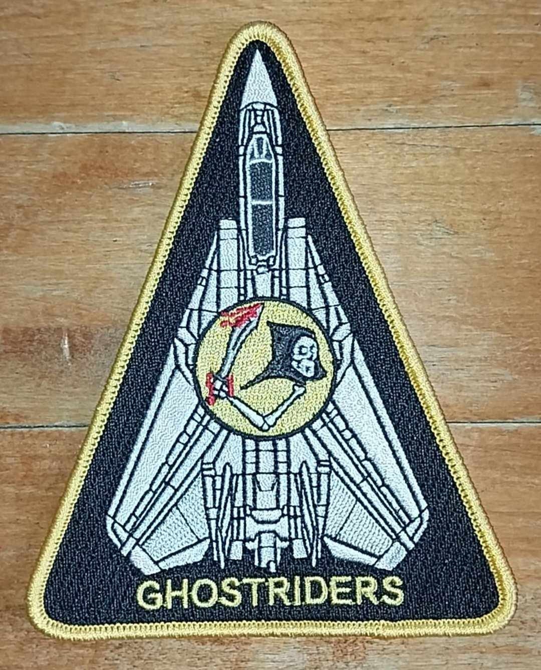 F-14 Tomcat Ghostriders VF Fighter Squadron Collectors Iron on ...