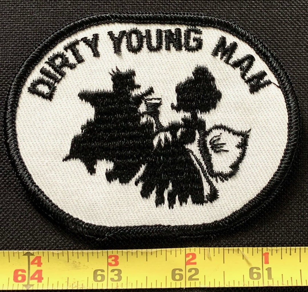 Vintage Dirty Young Man Sew on Patch - Etsy