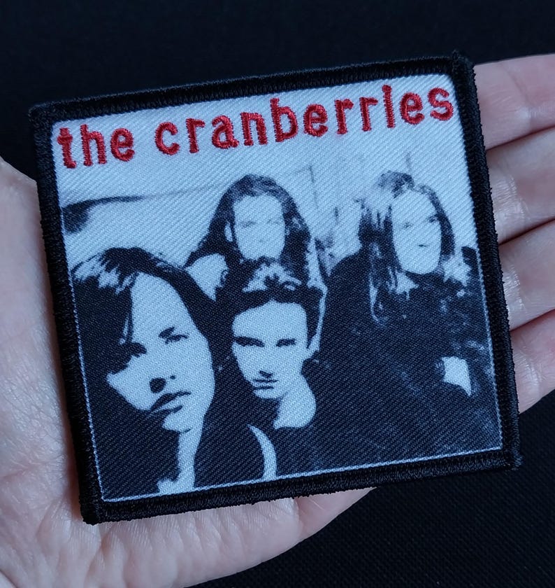 Licensed the CRANBERRIES Stencil Alternative Indie Rock Music Iron on ...