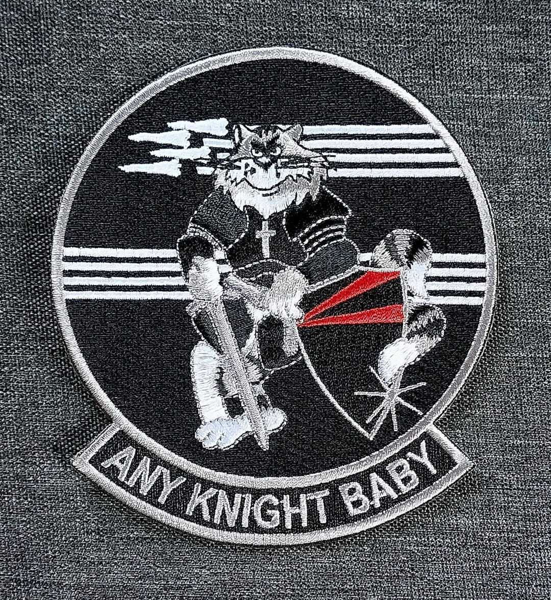 F-14 Tomcat Any Knight Baby - Black Knights VF One Five Four Fighter ...
