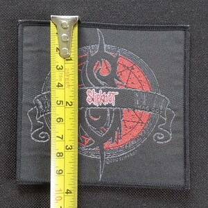 Licensed SLIPKNOT Crest Logo Heavy Thrash Metal Band Woven Sew on ...