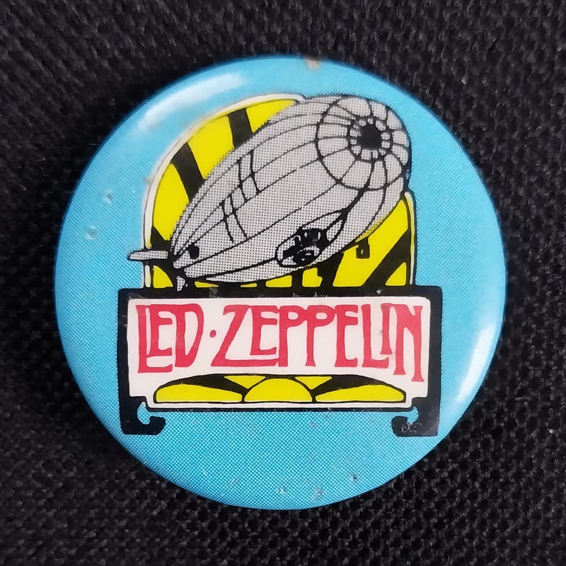Led Zeppelin Pin - Etsy