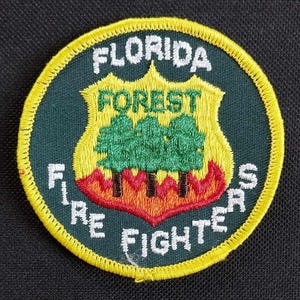 Vintage Smoke Jumpers Florida Forest Fire Fighters Collectors Patch - Etsy