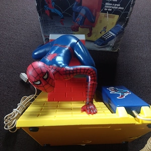 Vintage Spider Man Marvel Comics Corded Home Phone Landline Telephone ...