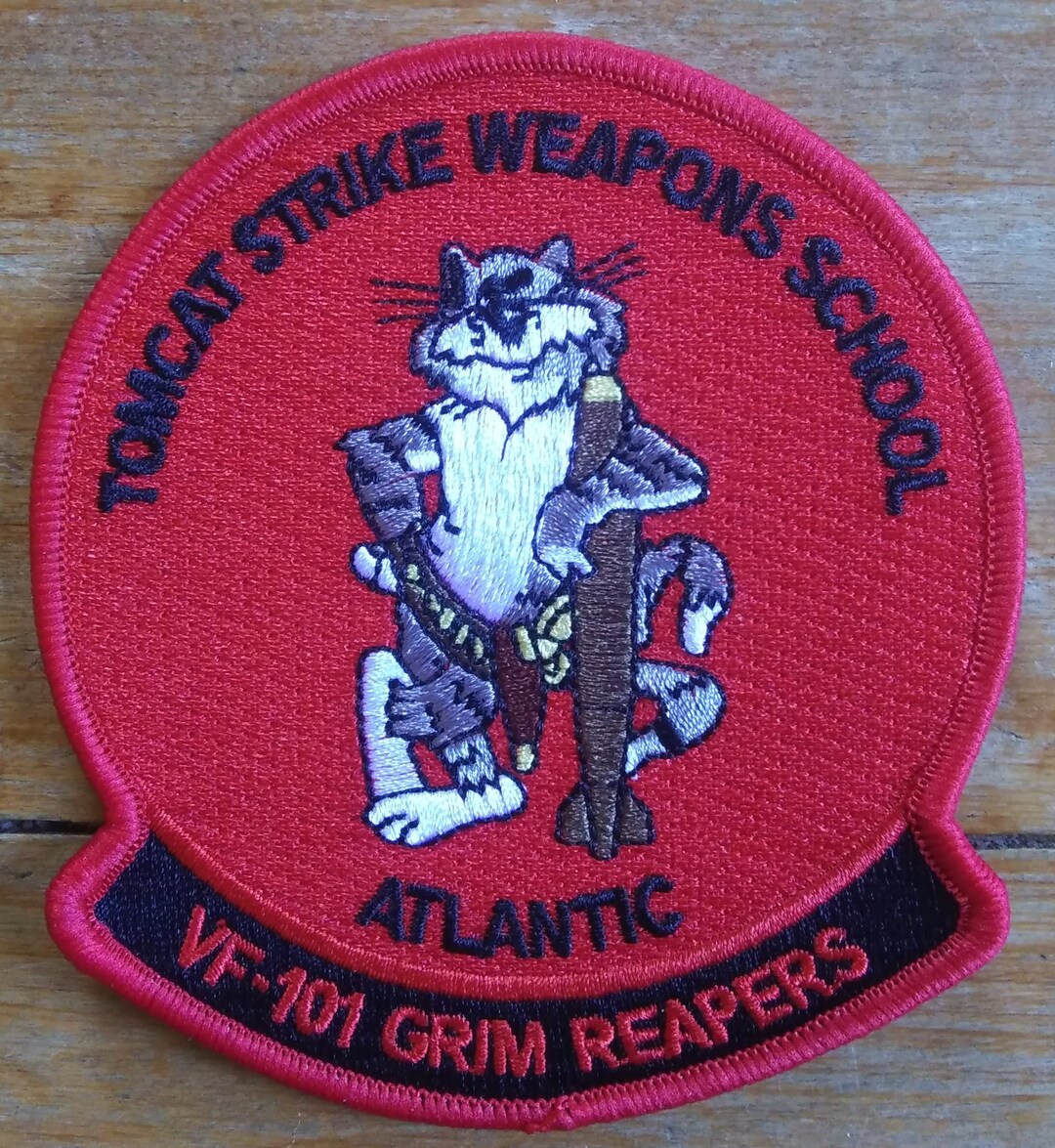 F-14 Tomcat Grim Reapers Atlantic School VF Fighter Squadron Collectors ...