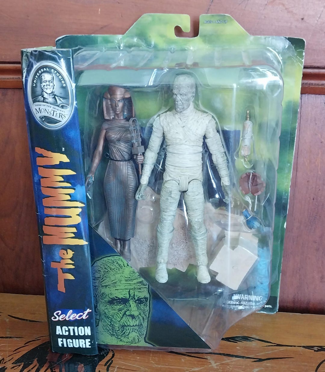 Universal Studios MONSTERS the Mummy Diamond Select Action Figure New ...