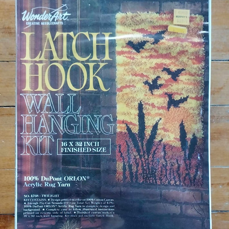 Latch Hook Wall Hanging Kits - Etsy