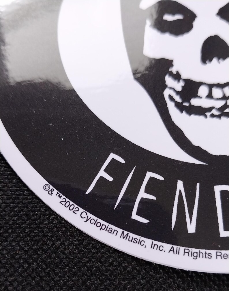 THE MISFITS Licensed Music Band Decal Sticker - Fiend Club - Etsy