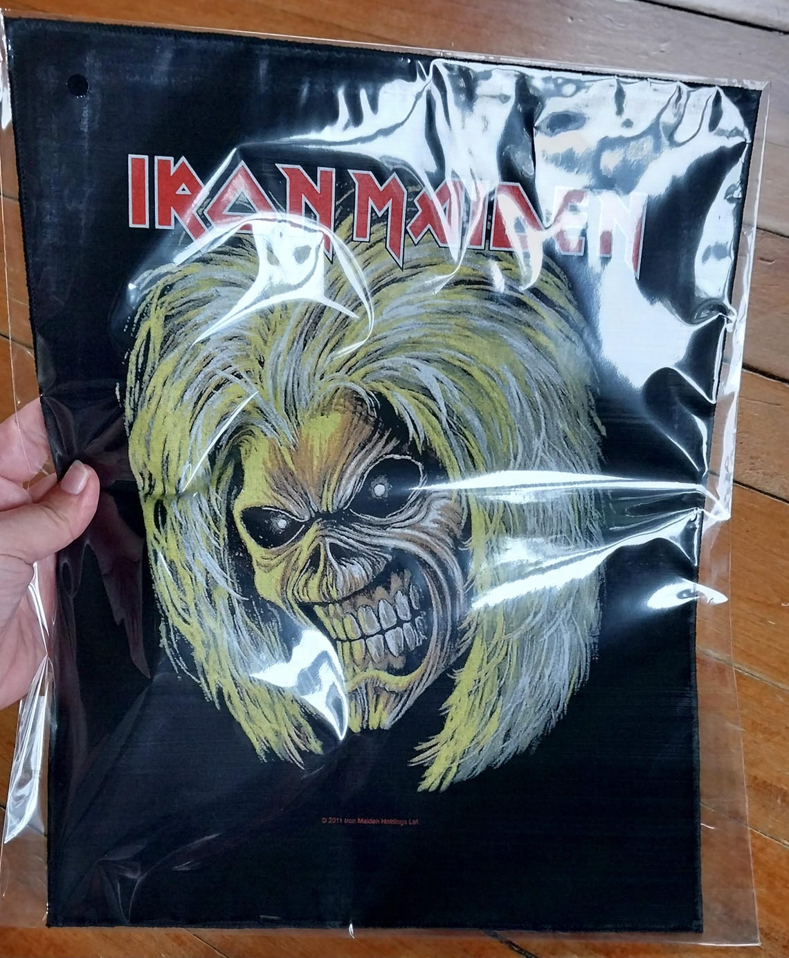 Licensed IRON MAIDEN Eddie Killers Large Sew on Battle Jacket Back ...