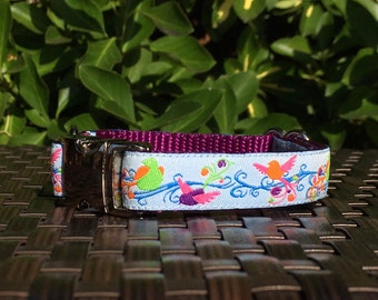 Bright dog collar | Etsy